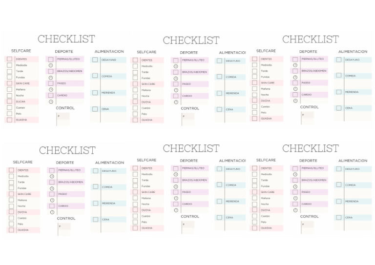Chek List | PDF