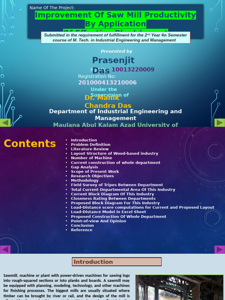 Wood Based Industries Prasenjit Das IEM New | PDF | Sawmill | Lumber