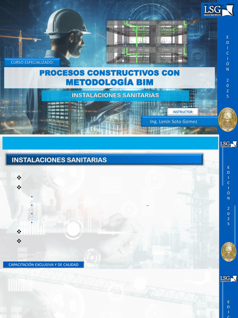05.01 P.C Bim - Iiss - LSG 2025 - Rev. 001 | PDF | Colector de aguas ...
