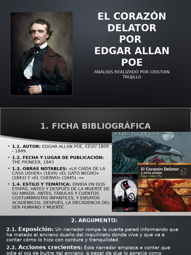 Ejemplo de Analisis Literario Allan Poe | PDF | Edgar Allan Poe