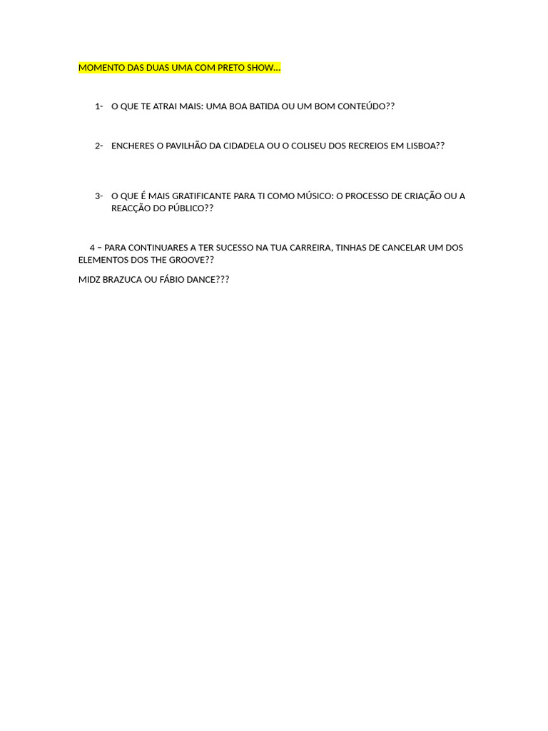 Das Duas Uma Fábio Dance | PDF