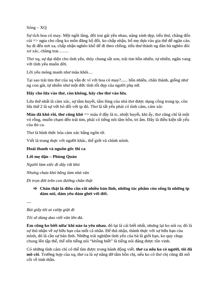 văn ntl- Sóng | PDF