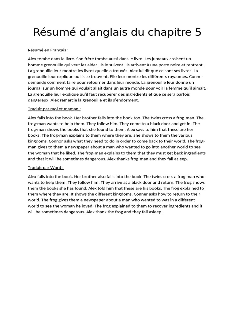 Résumé Anglais | PDF