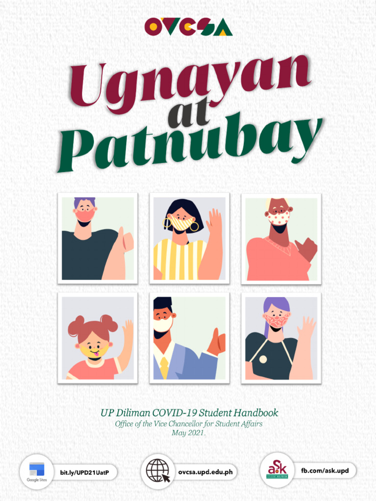 LRS 2021 015 Attachment Ugnayan at Patnubay UPD COVID 19 Student Handbook | PDF | Emergency ...