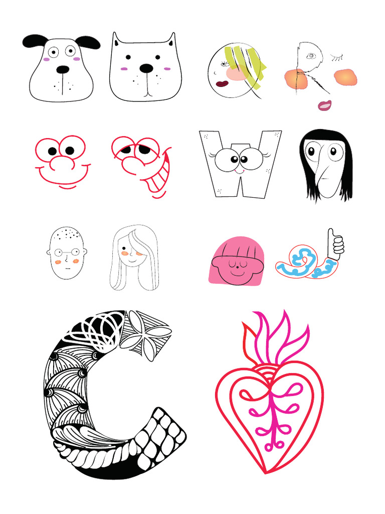 Illustrator7 DIBUJOS Herramientalapiz Compressed | PDF