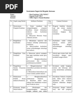 Instrumen Supervisi Kurikulum Merdeka | PDF