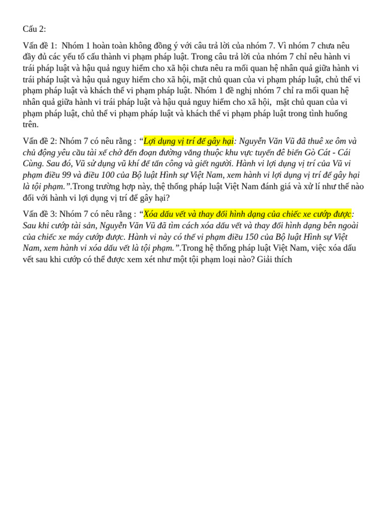câu 2 lần 1 n7 | PDF