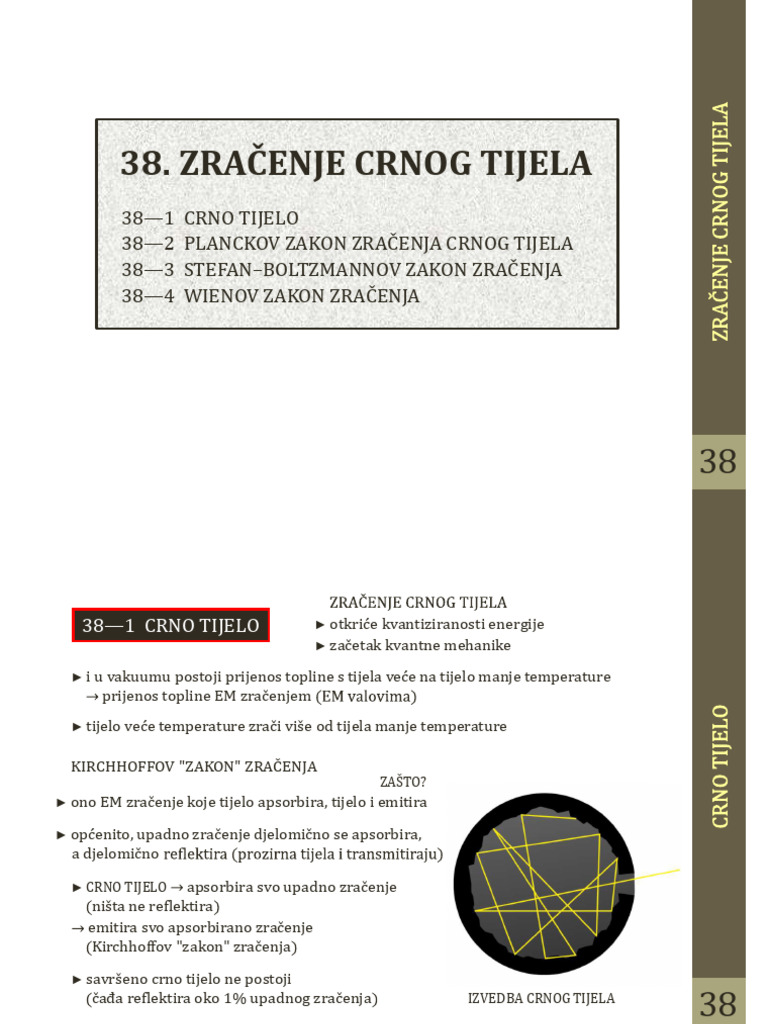 11 Predavanje 38 41 Fizika Atoma I Jezgre | PDF
