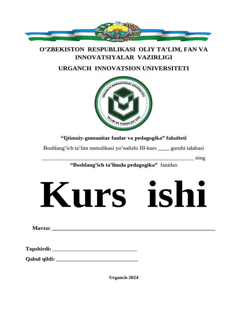 Kurs Ishi Usti | PDF