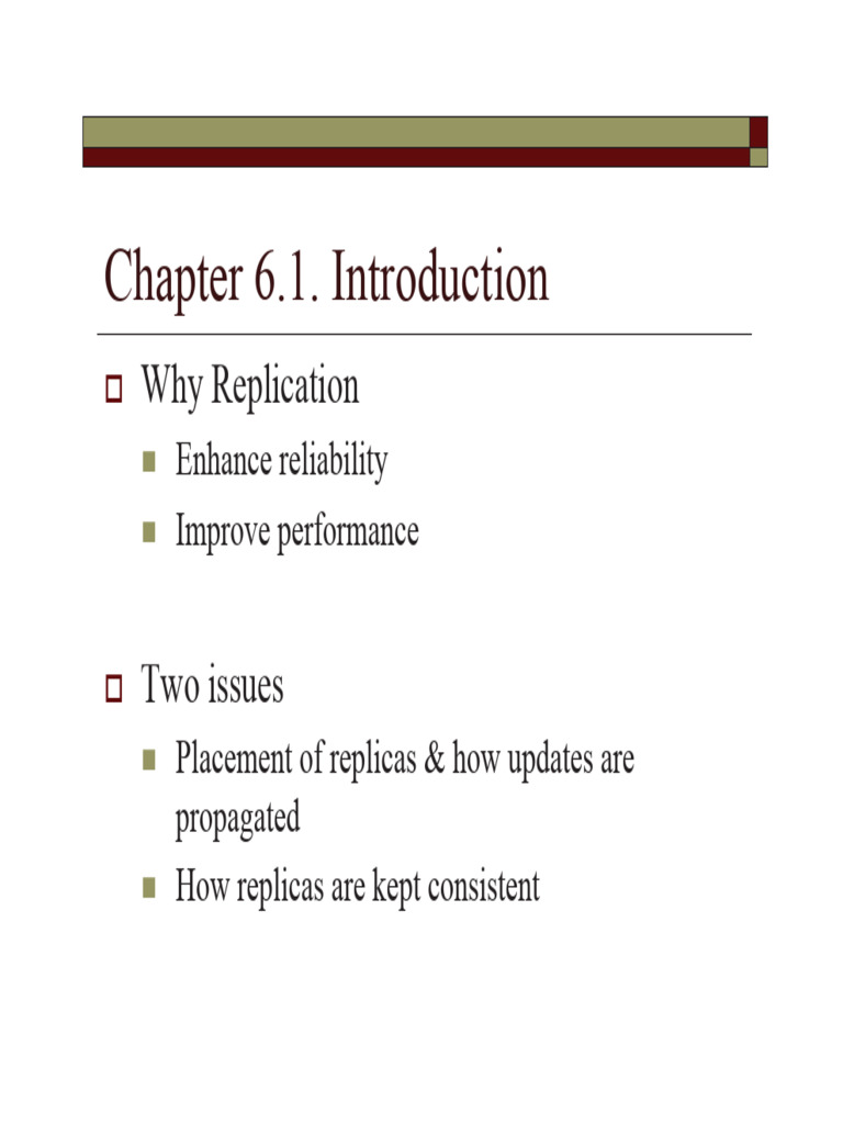 consistency and replication | PDF | Replication (Computing) | Cache ... consistency and replication | PDF | Replication (Computing) | Cache ...
