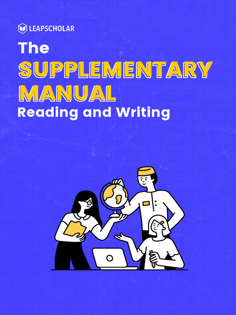 (Revised) Supplementary Manual-Reading and Writing | PDF