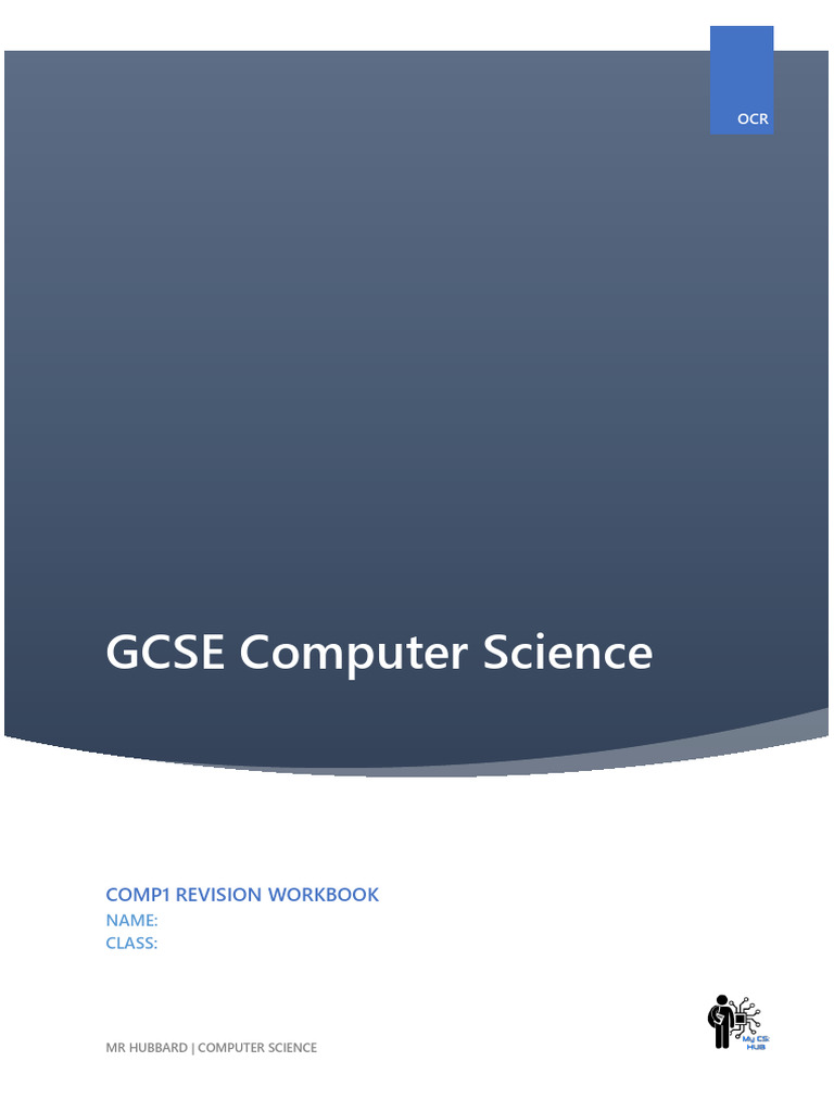 COMP1 GCSE Computer Science Revision Workbook | PDF | Computer Network | Computer Data Storage