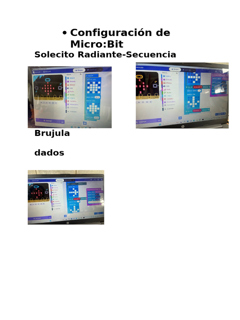 Configuración de Micro:Bit y brújula | PDF