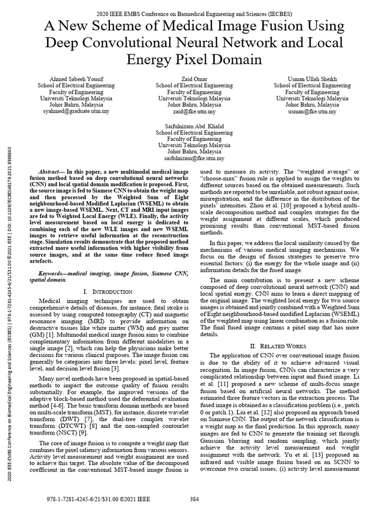 A New Scheme of Medical Image Fusion Using Deep Convolutional Neural Network and Local Energy ...