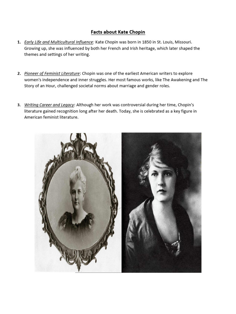 Kate Chopin | PDF