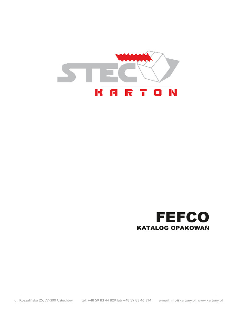 Katalog Fefco Stec | PDF