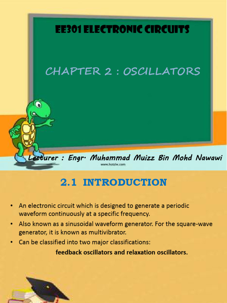 Electronic Circuits: Oscillators Overview | PDF | Electronic Oscillator ...