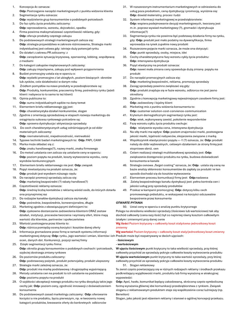 BAZA-MARKETING-sciaga | PDF