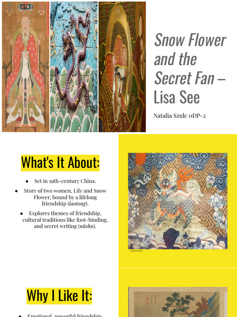 Snow Flower and the Secret Fan Overview | PDF