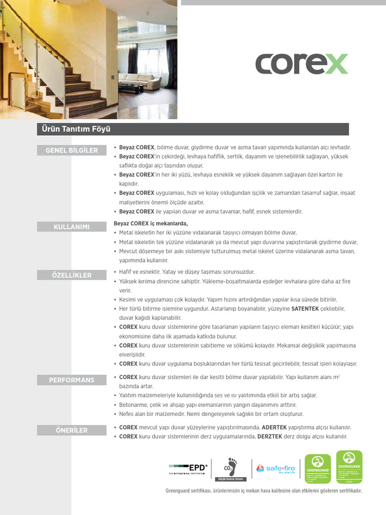 Beyaz Corex Foy TR 2022 | PDF