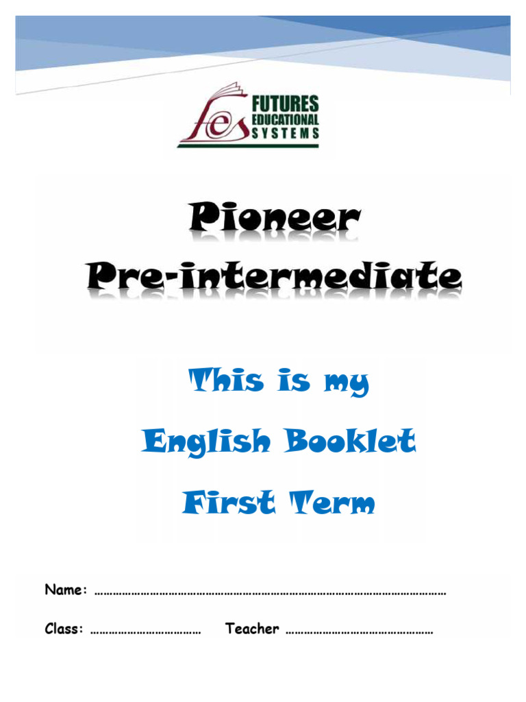 Pioneer Pre-intermediate 1 - 6th first term (darsenglizy.com موقع درس ...