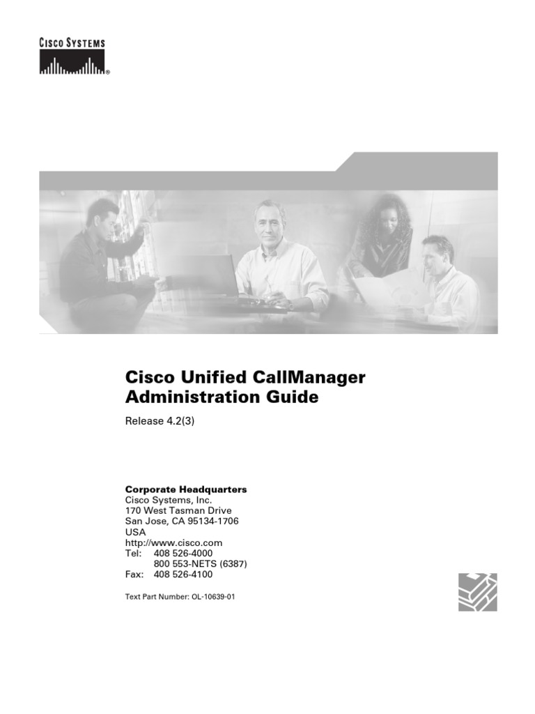 Cisco CM Manual | PDF | Cisco Systems | Computer Network