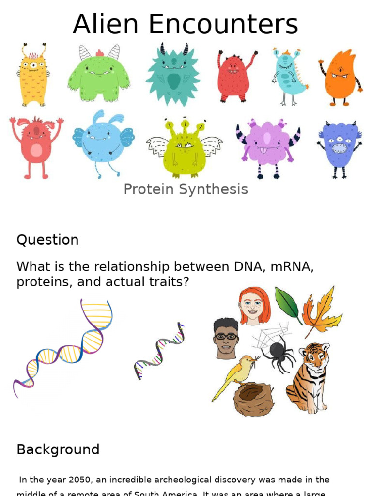 Alien+Encounters | PDF | Translation (Biology) | Gene
