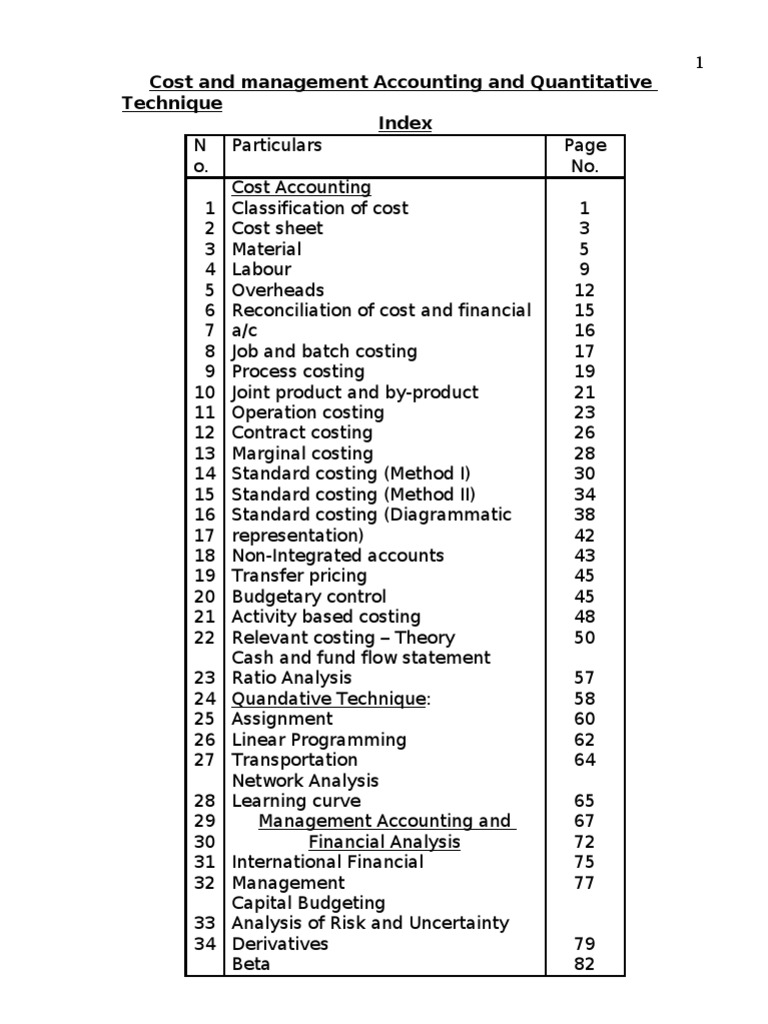 Cost and Management Accounting Guide | PDF | Cost Accounting | Inventory