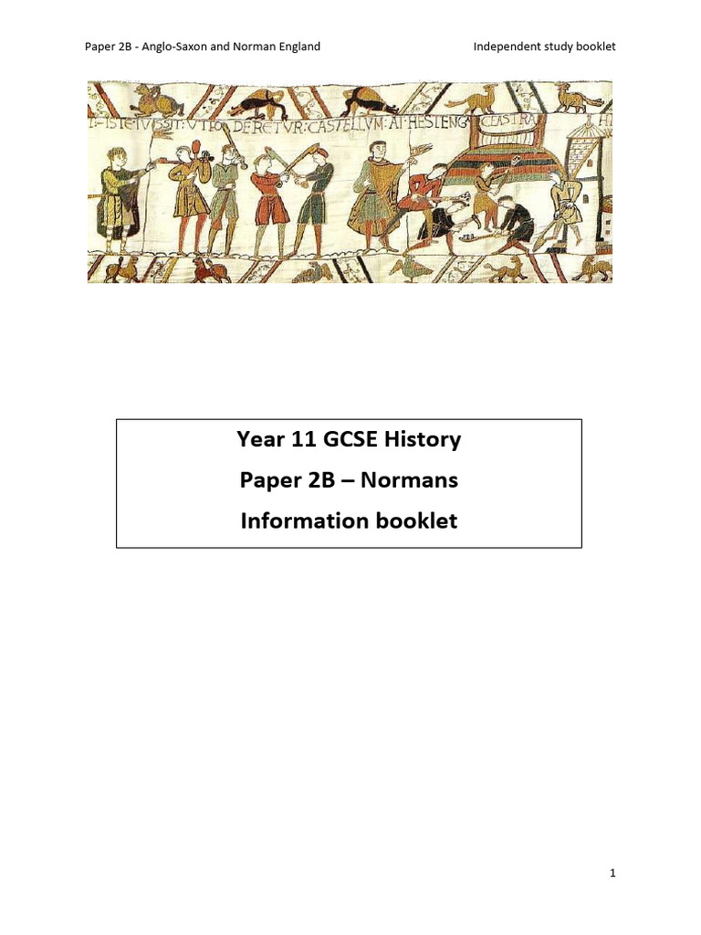 Anglo-Saxons and Normans | PDF | Anglo Saxon England