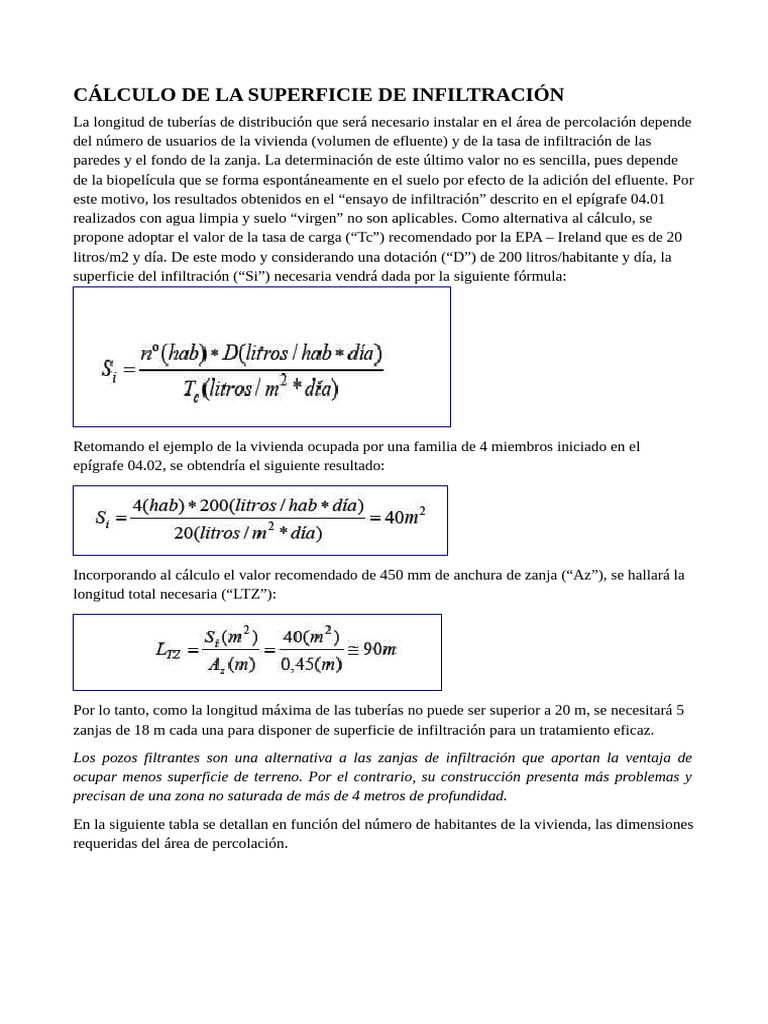 Pozo Filtrante | PDF | Agua