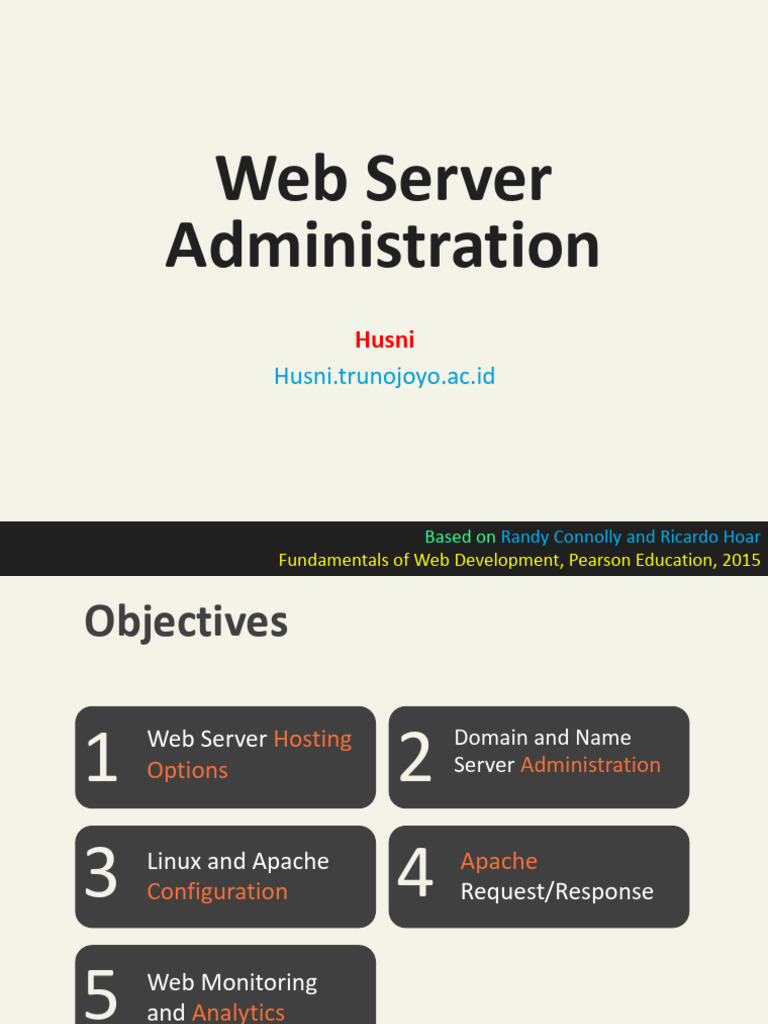 Web Server Administration Guide | PDF | Domain Name System | Web Server