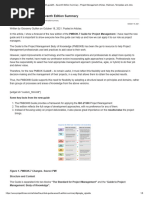 Main Changes in The PMBOK 8th Edition | PDF | Project Management ...