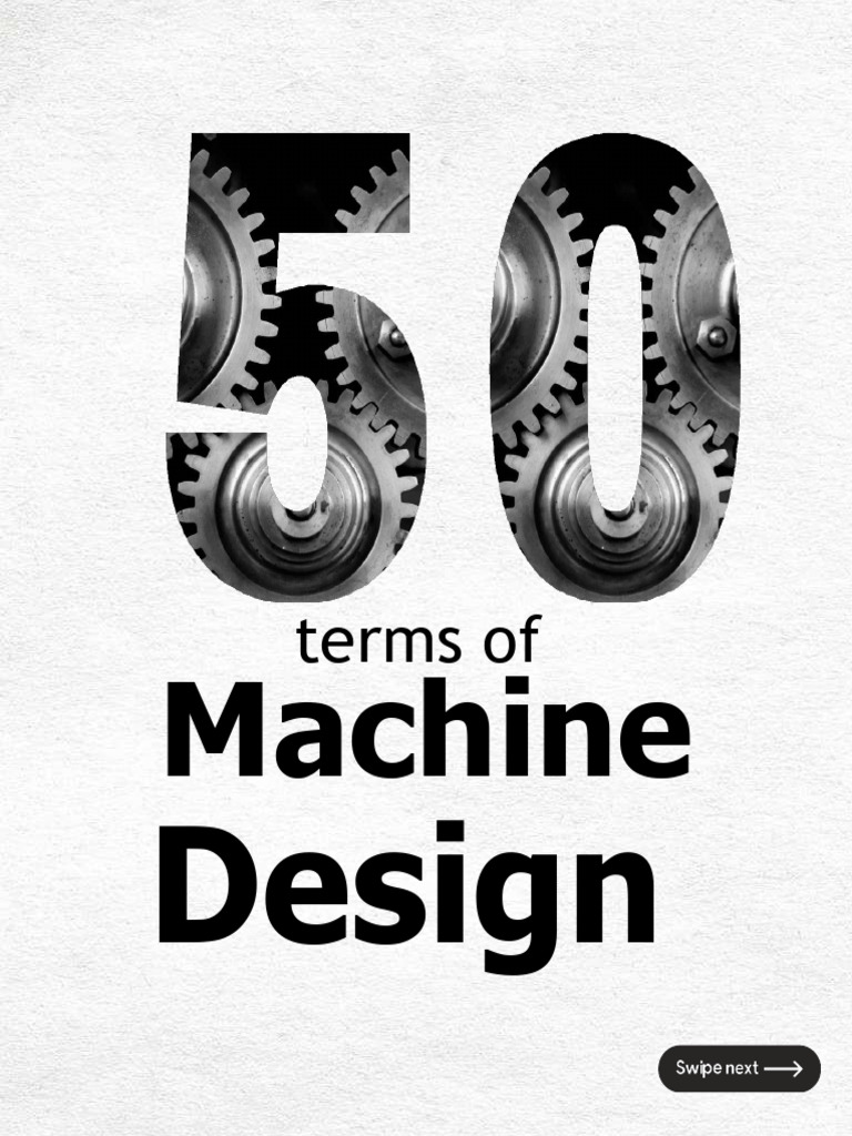 Terms of Machine Design | PDF | Machines | Gear
