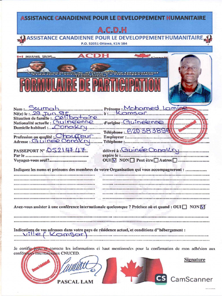 Mohamed Lamine Soumah | PDF