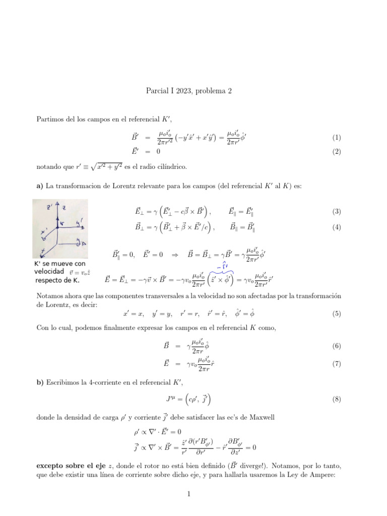 Resolución Ejercicio 2 | PDF | Cantidades fisicas | Física Matemática