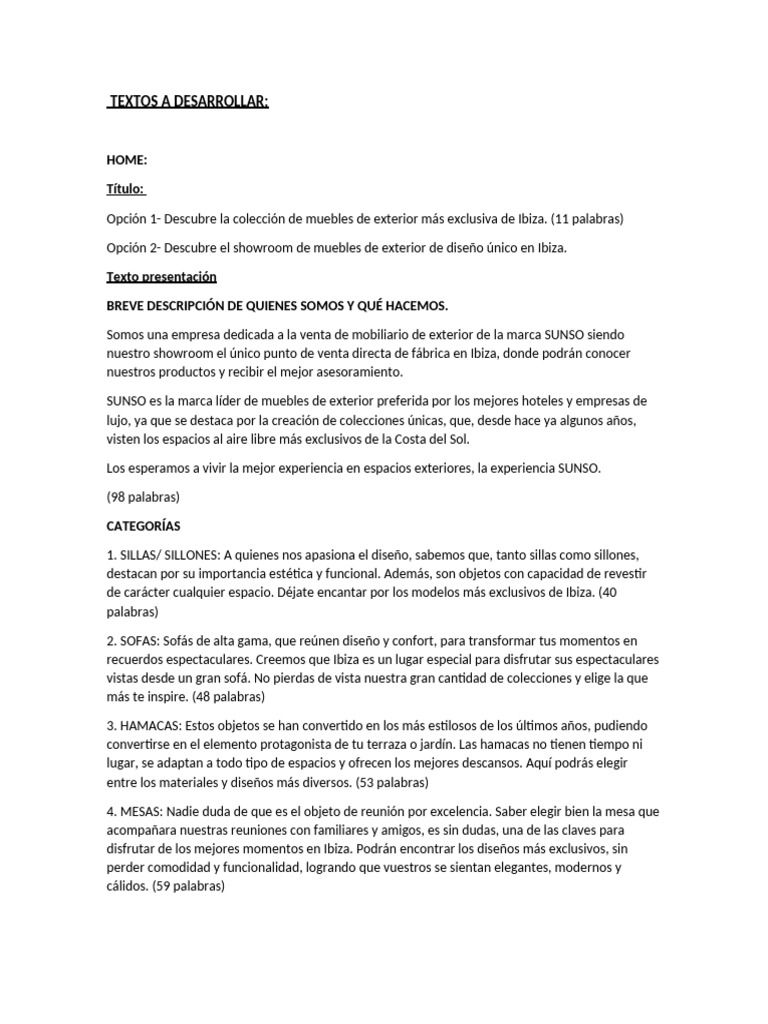 sunso final | PDF | Mueble | Diseño