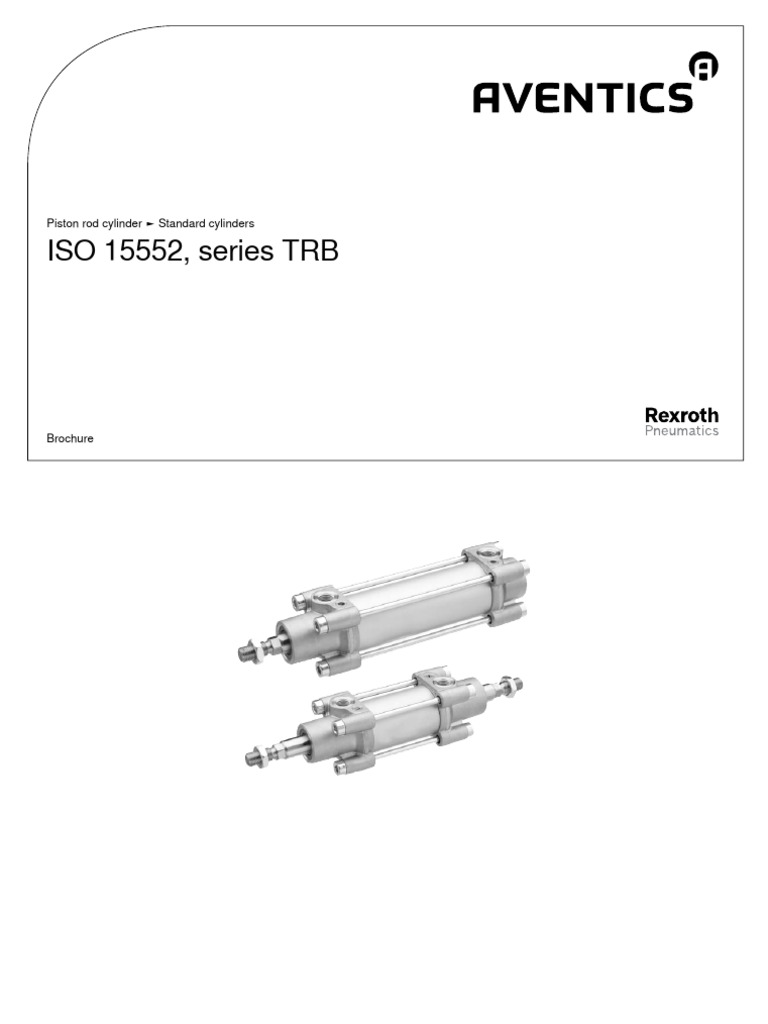CIL ISO TRB | PDF | Piston | Electrical Connector