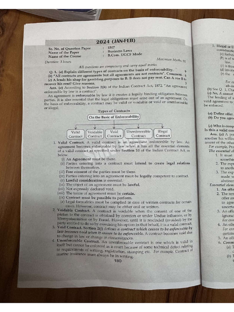 2024 Pyq’s BL Set 2 | PDF