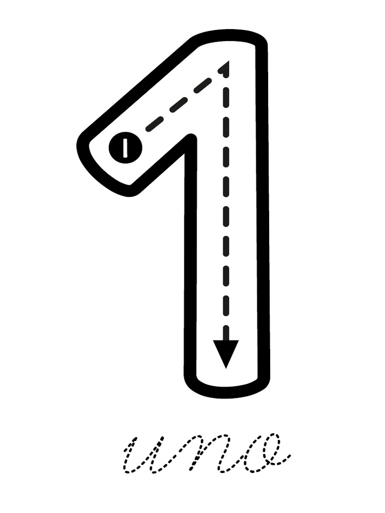 Numeros para Trazar | PDF