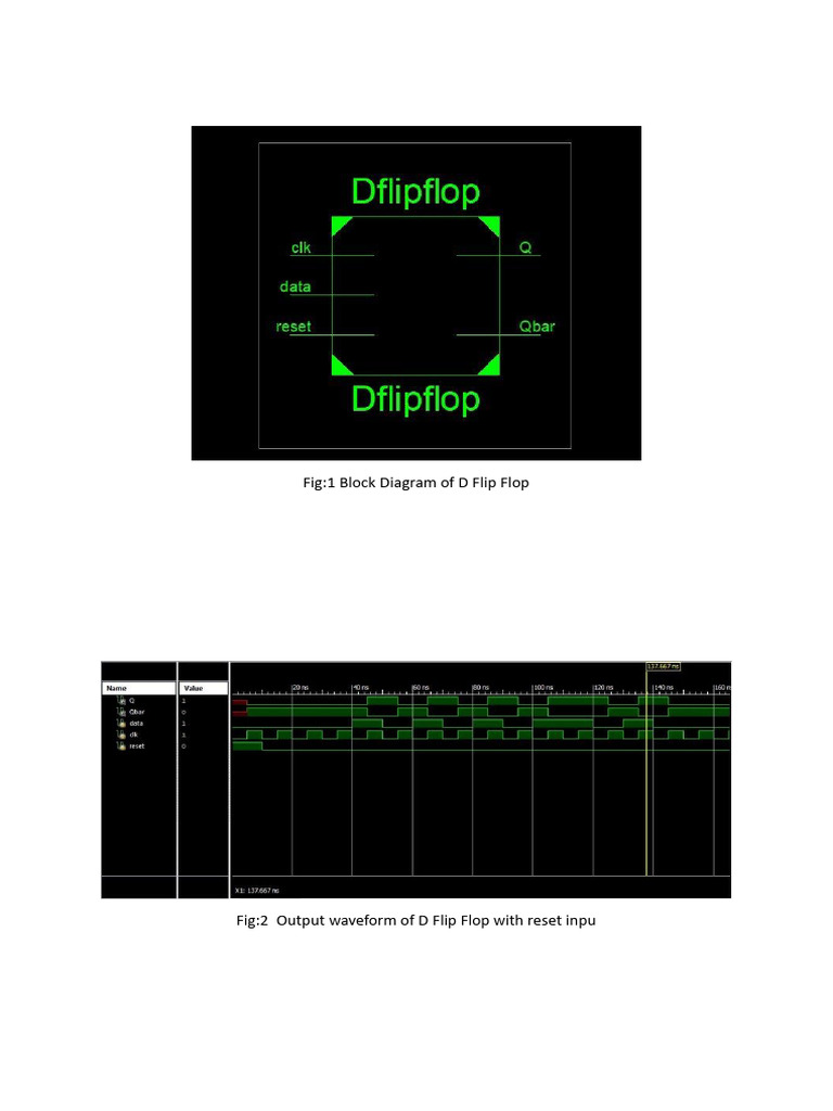 F. D Flip Flop | PDF