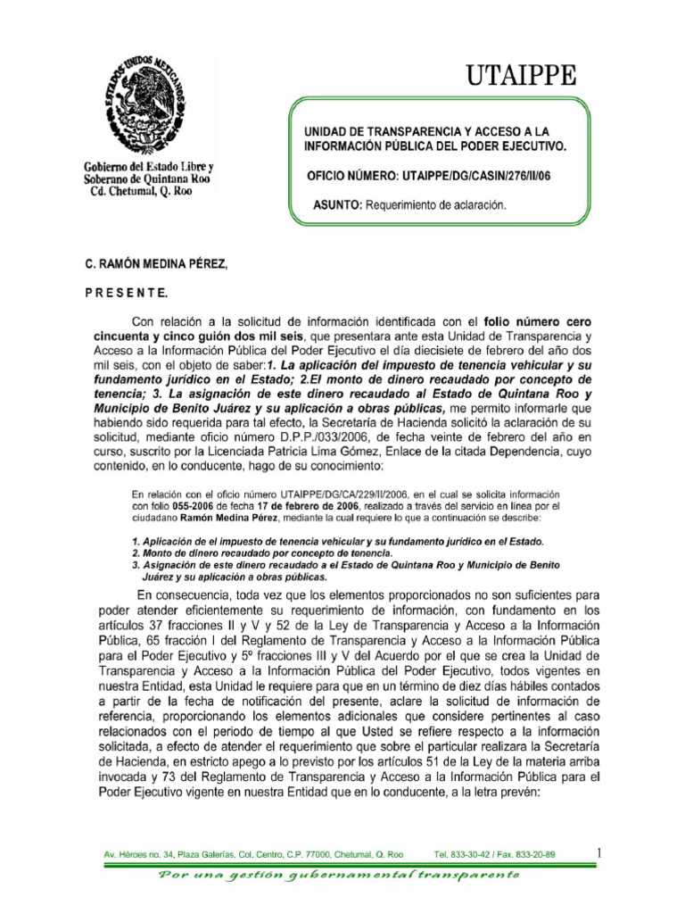 Ejemplo de Acto Administrativo | PDF