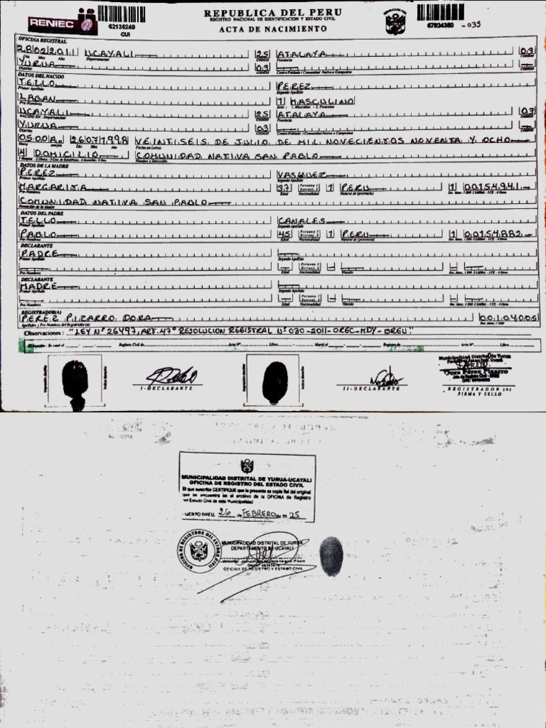 Tello Perez Laban - Adn | PDF