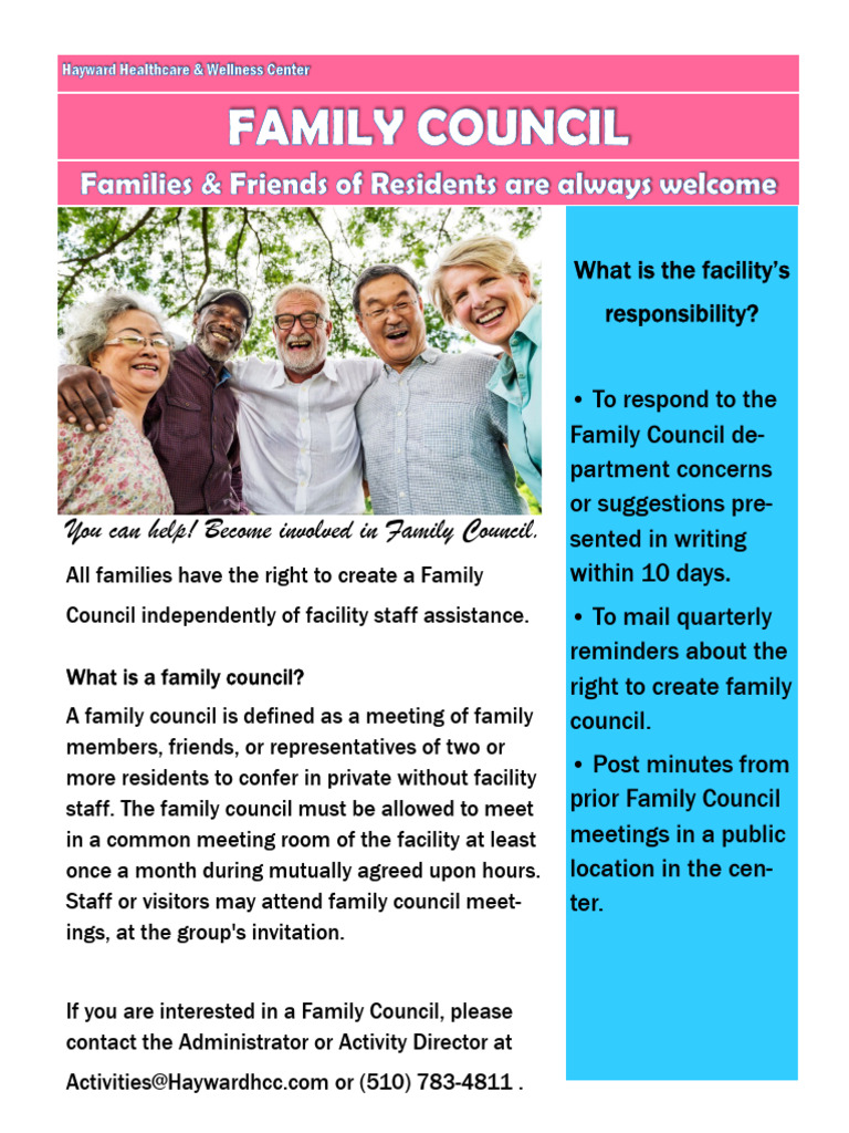 Famliy Council Flyer | PDF