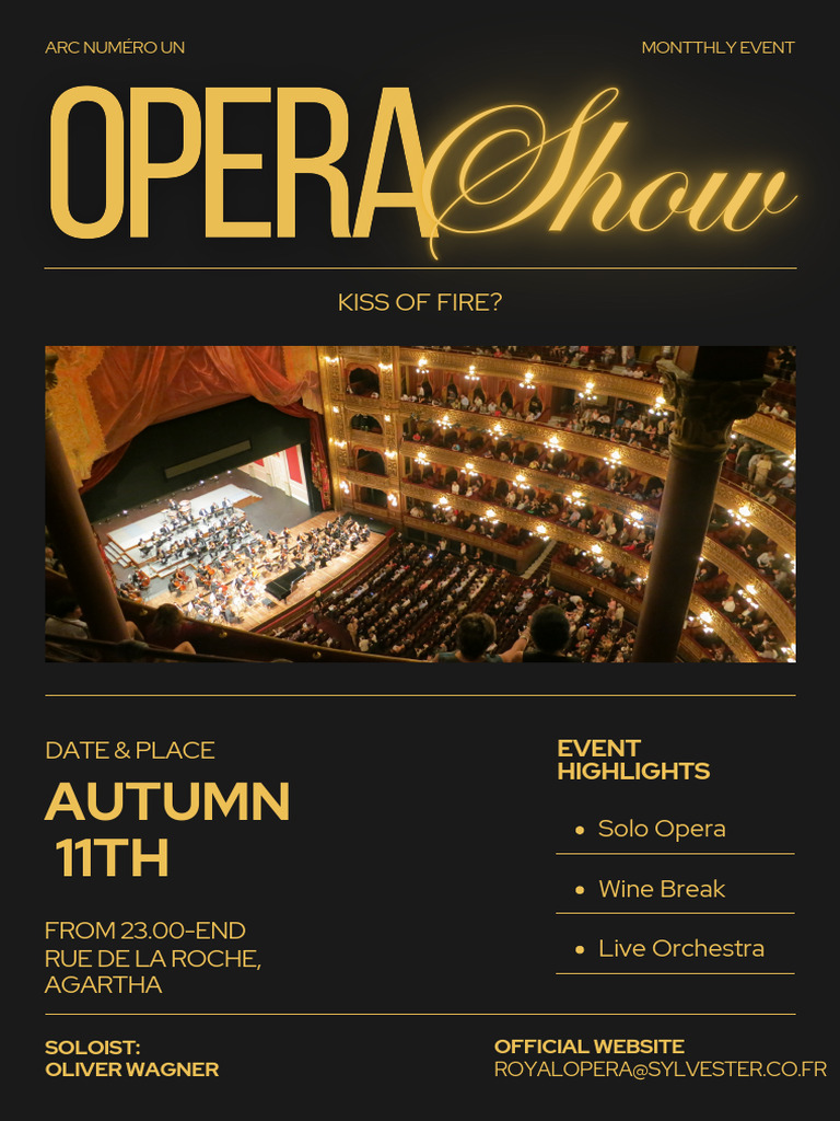 Black Yellow Minimalist Opera Show Event Poster.pdf | PDF