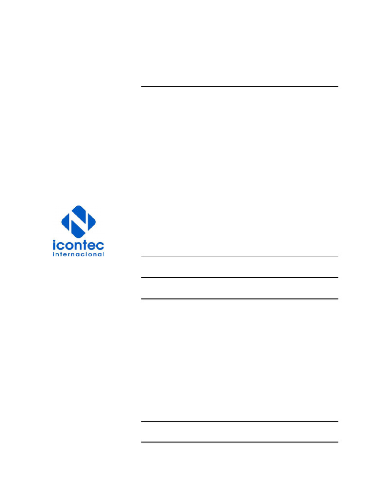 Norma Técnica Colombiana 3458 | PDF | Colombia