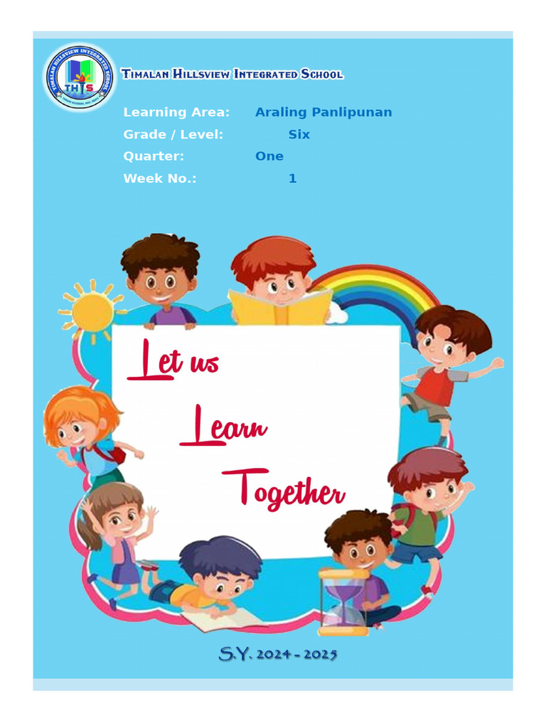 Learning Activity Sheet Sub Cover | PDF
