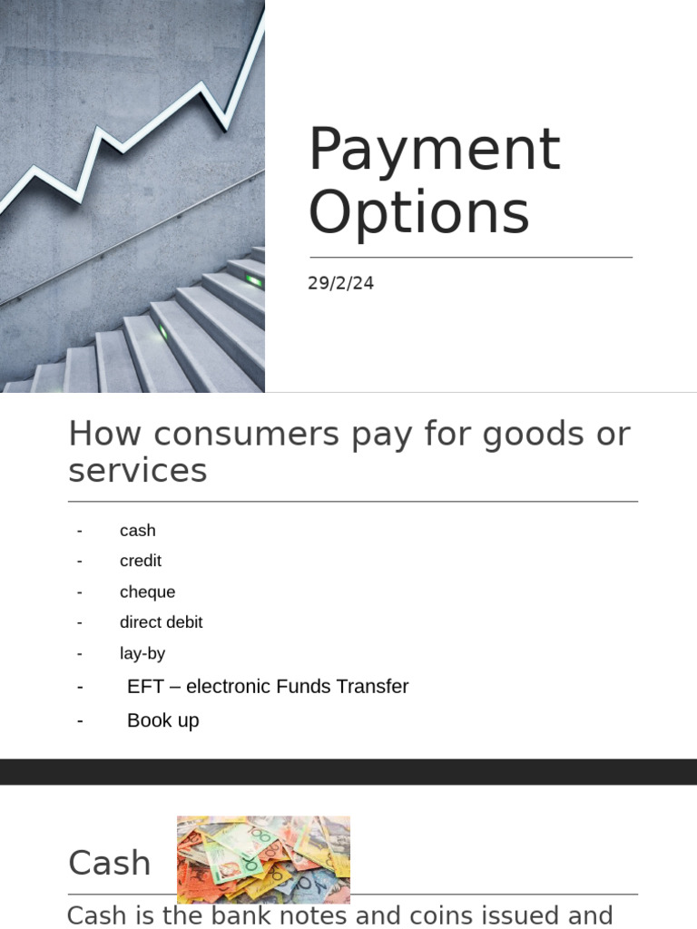 Lesson 8. Payment Options | PDF | Credit Card | Payments