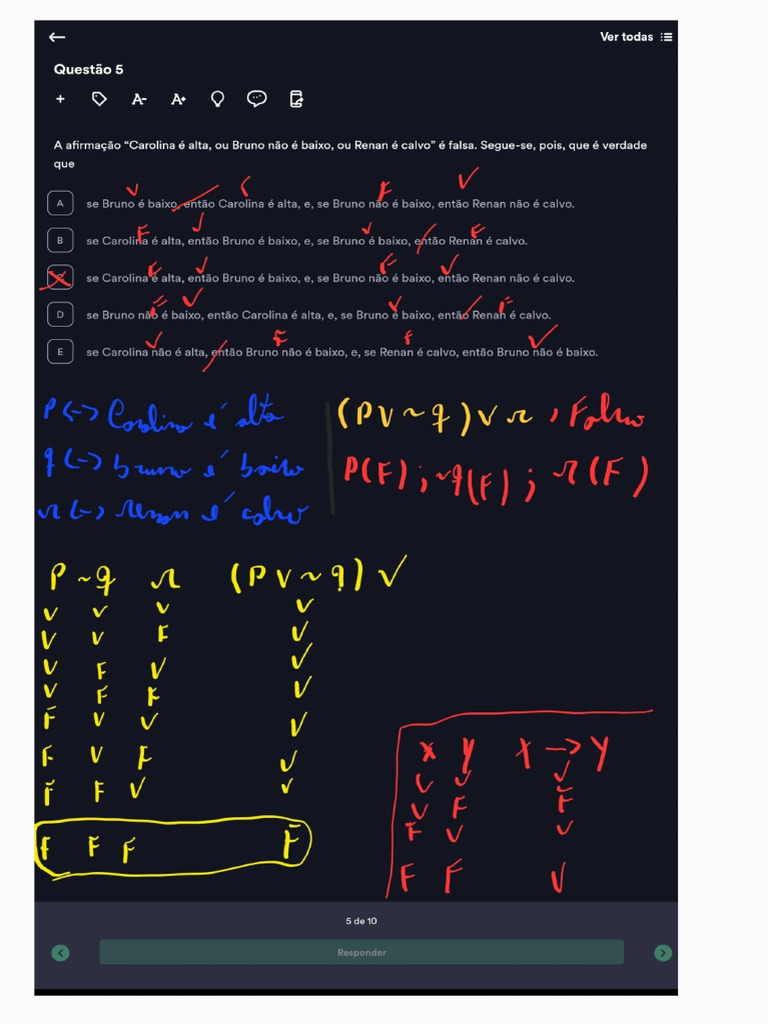Exercícios 5, Lista Mat 1 | PDF