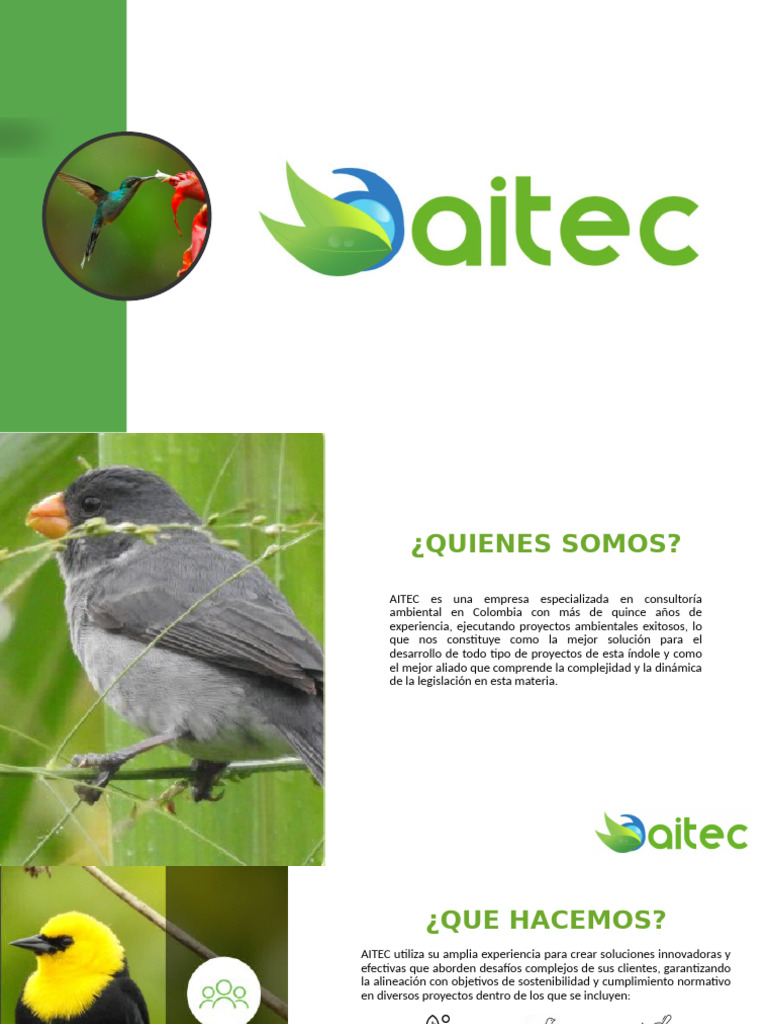 Presentación Aitec Sas 2023 | PDF | Bogotá | Colombia