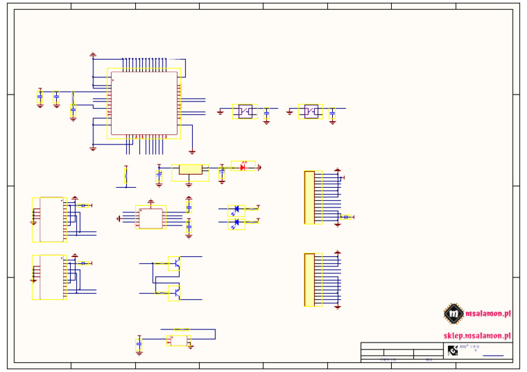 Sklep Msalamon ESP32 C3 DEVKITM-1 Schemat-1 | PDF